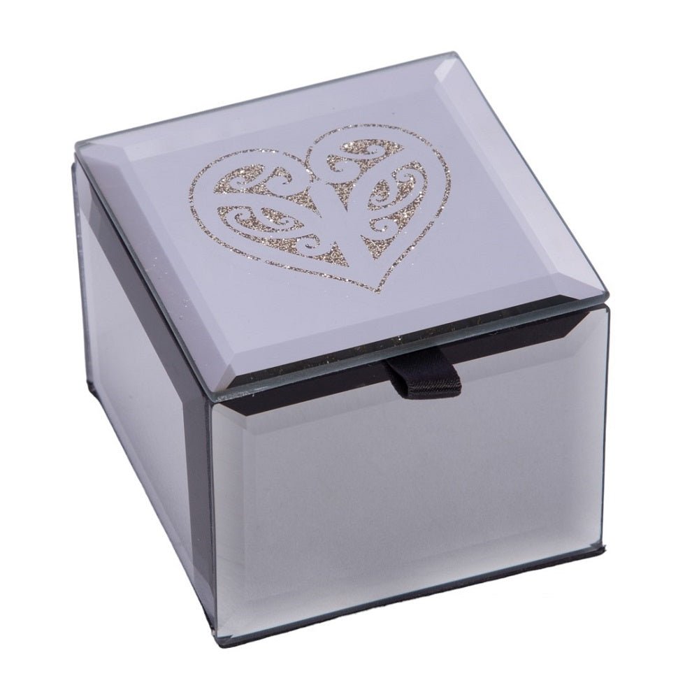 Aroha Bling Mini Trinket Box-World Of Decor