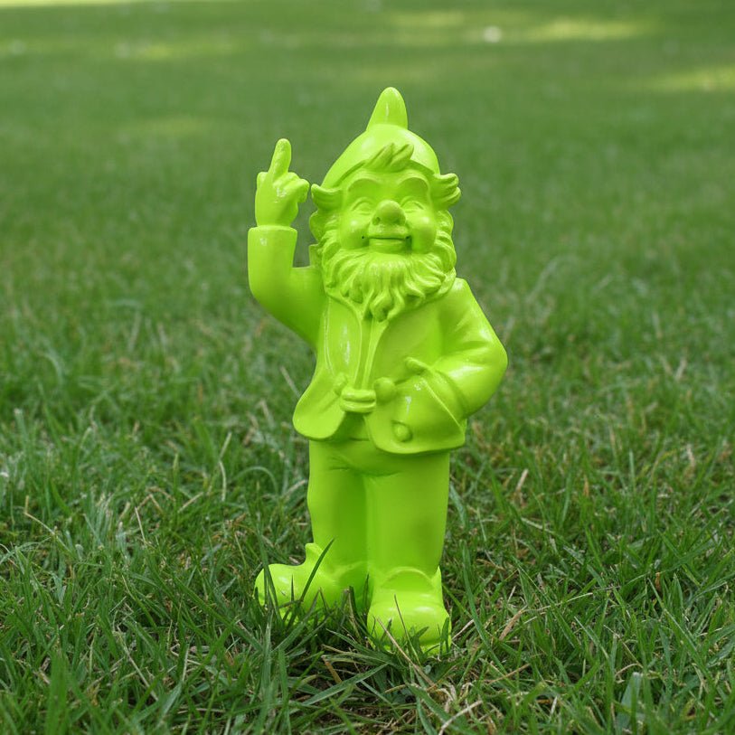 Cheeky Gnome 35cm-Dark Green-World Of Decor
