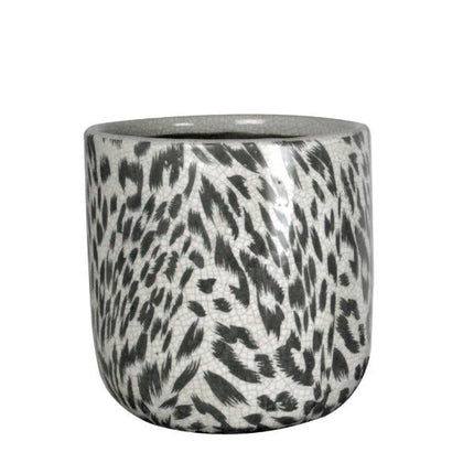 Wild and Stylish Cheetah Print Pot– World Of Decor
