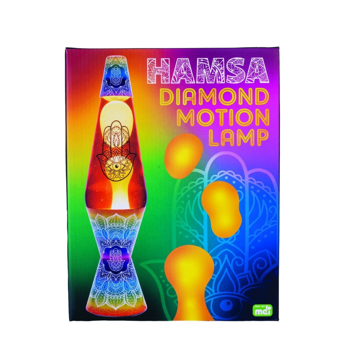 Diamond Lava Lamp-Hamsa-World Of Decor