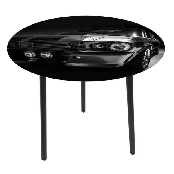 Ford Mustang "Eleanor"-Glass Table-World Of Decor